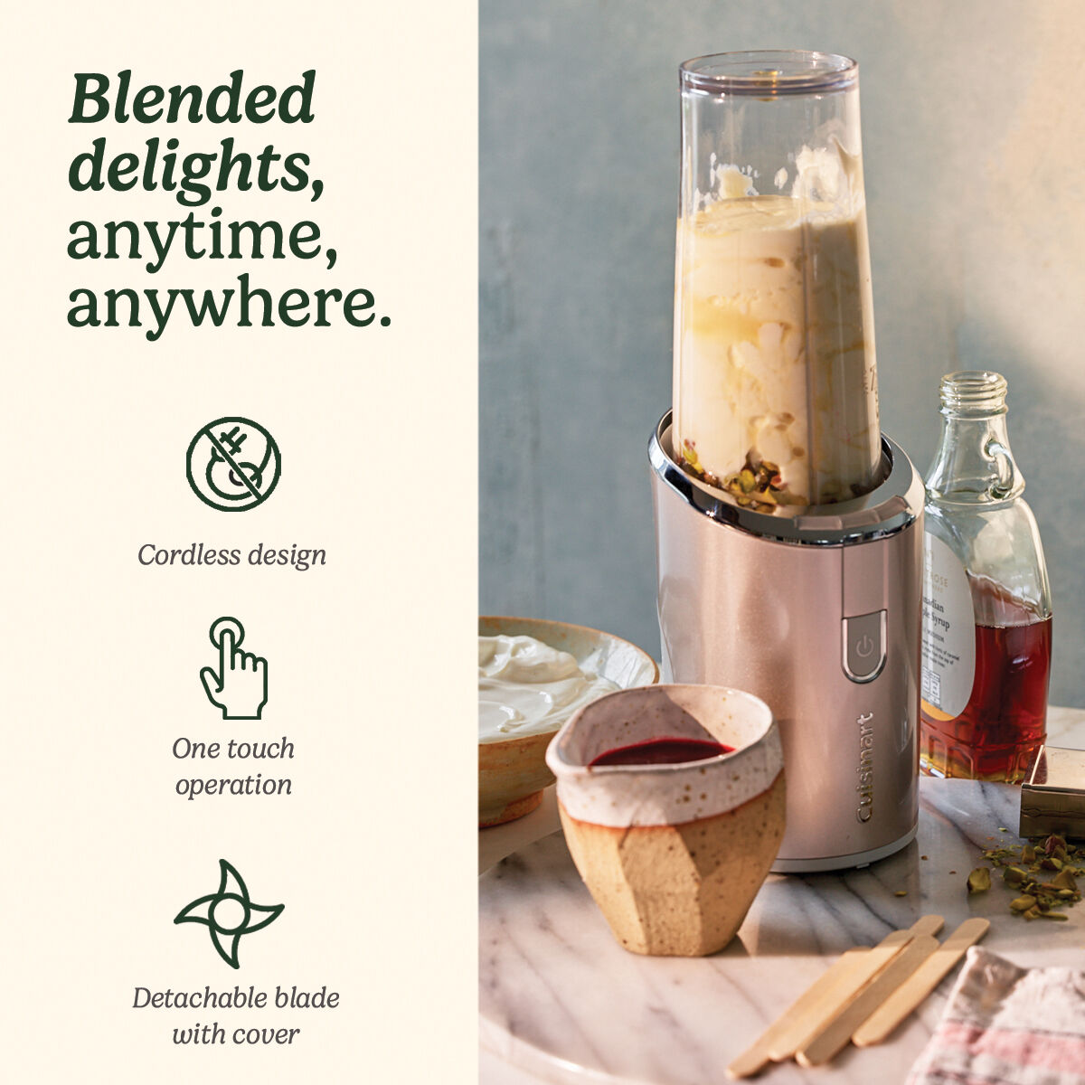 Cordless On the Go Blender RPB100U Cuisinart